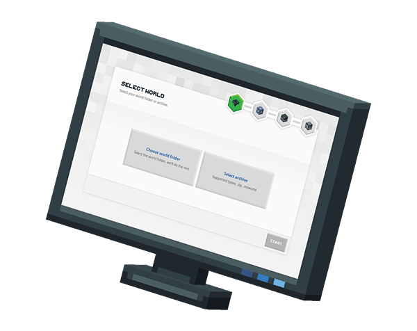 Chunker: Minecraft Java and Bedrock World Converter